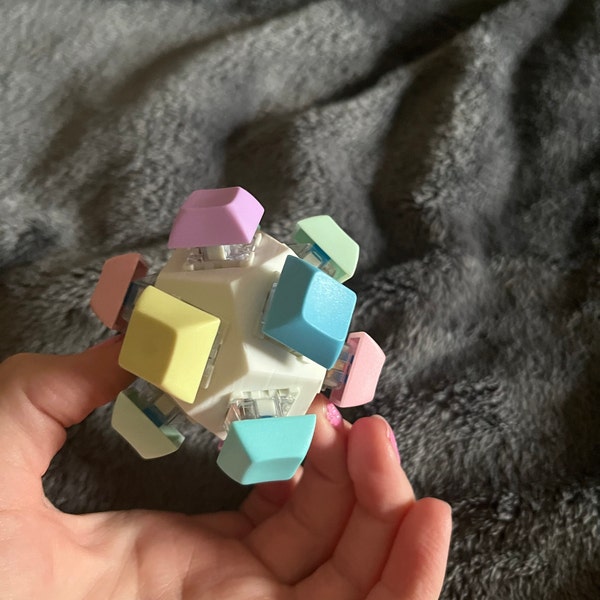 Dodecahedron 12 Key Mechanical Fidget Clicker - Etsy