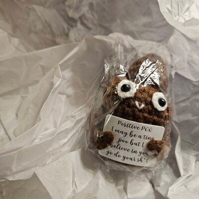 Graduation Positive Pickle and Potato. Handmade Toy, Emotional Support ...