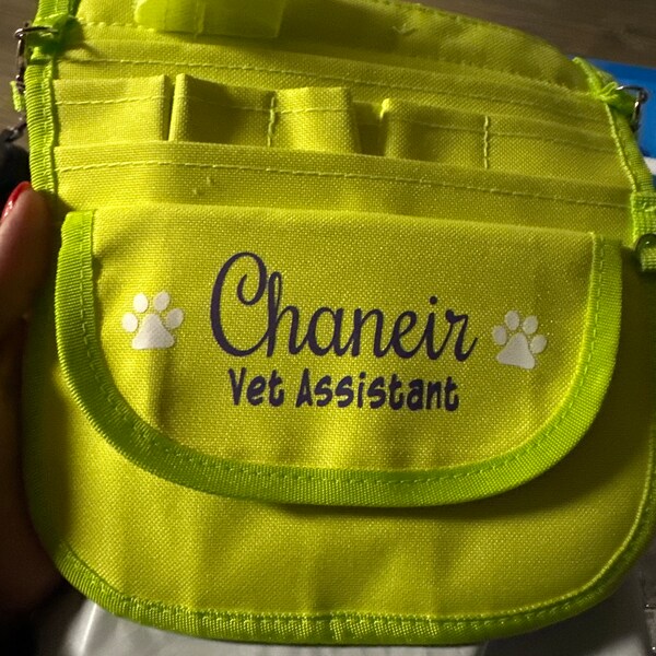 Custom Vet Tech Fanny Pack, Vet Tech Tool Belt, Vet Tech Organizer Belt ...