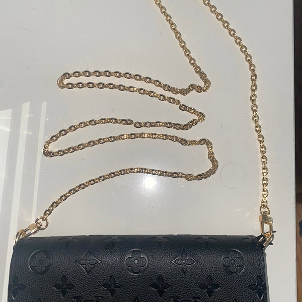 Luxury Crossbody Strap - Oval Chain - Gold or Silver - Etsy