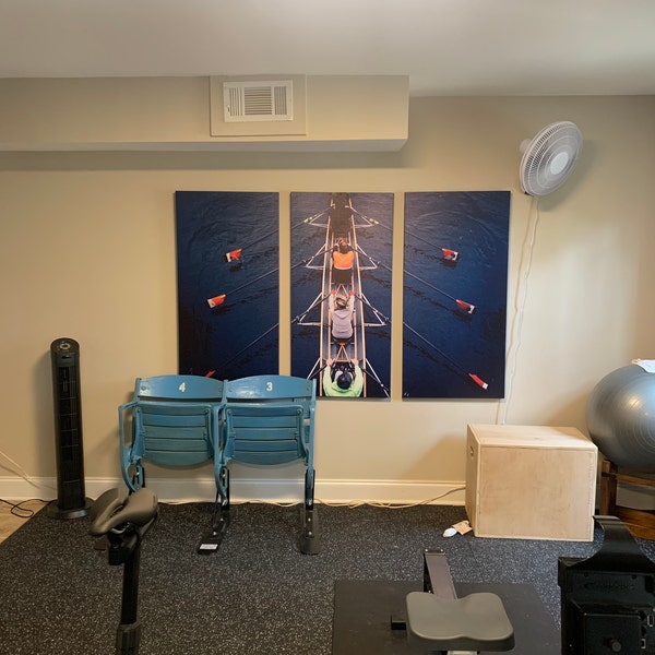 Rowing Wall Art Print Rowing Wall Decor Rowing Canvas Rowing Print ...