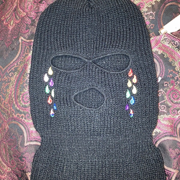 Ski Mask Black Custom Balaclava - Etsy