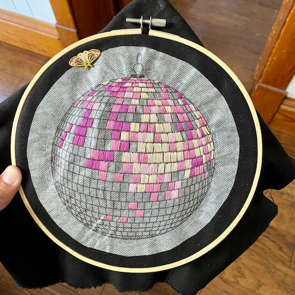 Hand Embroidery Pattern and Video Tutorial - "tangled Threads ...