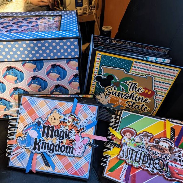 Completed Mini Scrapbook, Scrapbook, Back to School Scrapbook, School ...