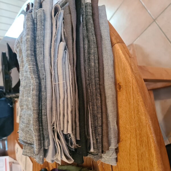 Linen Laundry Bag, Large Hanging Laundry Bag With Handle and Loops ...