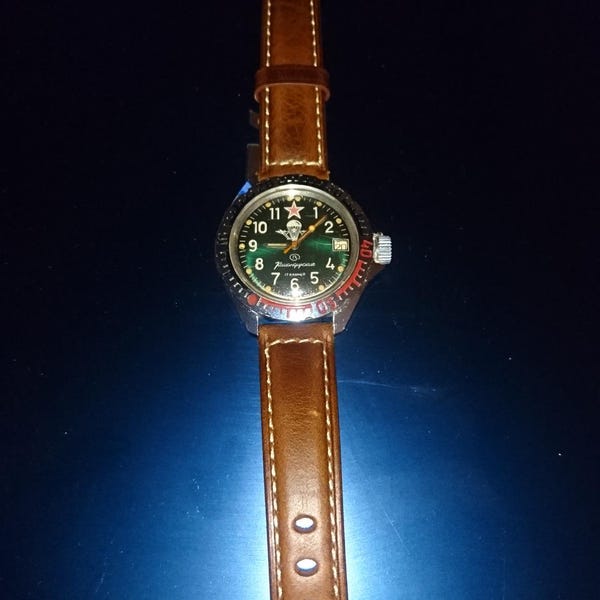 Premium FKM Rubber Hinge Watch Strap / White 20/22mm Quick Release ...