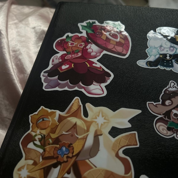 Cookie Run Kingdom Stickers Premium Waterproof Ancient Cookies ...