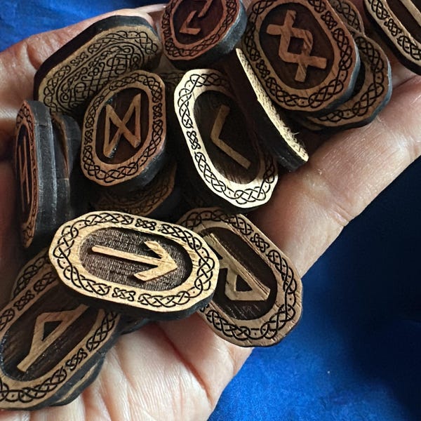 Sigil of Ameth | Engraved Wooden Altar Plate | Choice of Sizes | Symbol ...