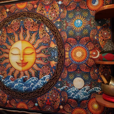 Sun Moon Art Print by Artist Dan Morris Titled harmony, Choose Print ...