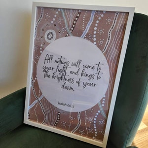 Aboriginal Art Downloadable Print Acknowledgment of Country - Etsy