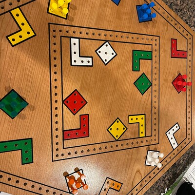 Pegs and Jokers Board Game - Etsy