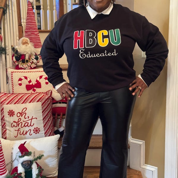 HBCU Embroidered Applique Apparel - Etsy
