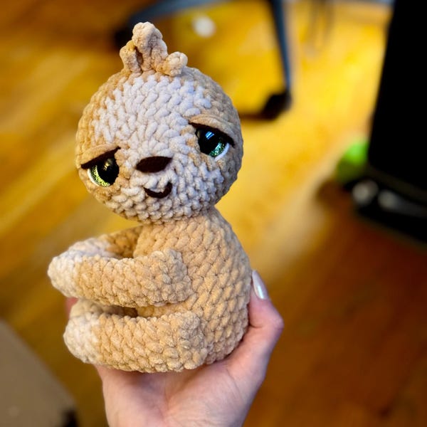 PATTERN: Sid the Plush Sloth Pattern - Amigurumi Sloth Pattern ...