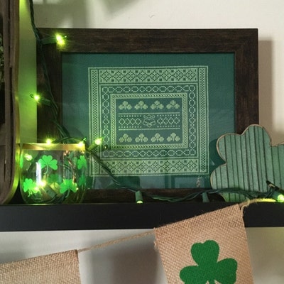 Irish Wedding Sampler Celtic Cross Stitch Chart PDF Chart - Etsy