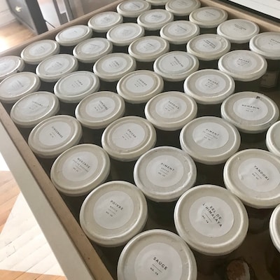 Classic Jar and Canning Labels Custom Durable, Water and Oil Resistant ...