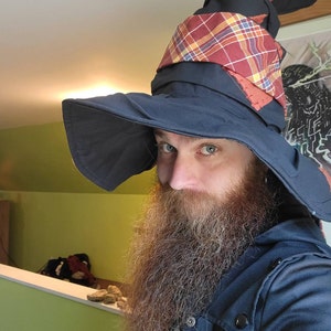 Custom Brown Wizard Hat - Etsy
