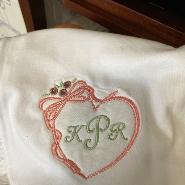 Heart With Roses Embroidery Designs - Flower Embroidery Design Machine ...