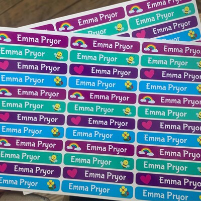 School Supply Labels Waterproof Labels for School Personalized Name ...