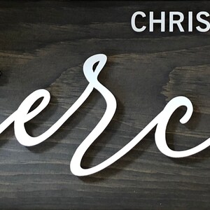 Personalized Name Sign Custom Sign Laser Cut Wood Sign | Etsy