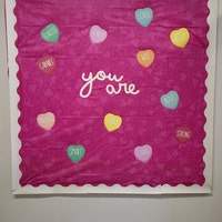 Conversation Hearts Bulletin Board Kit [valentine's Day] - Etsy Canada
