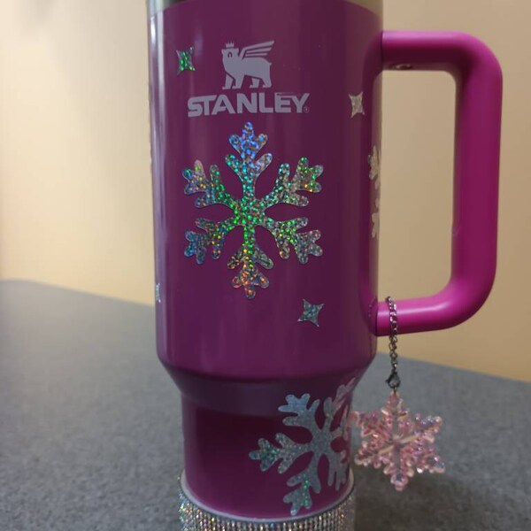 Stanley Cup Stickers, Flowers Decals Sheets, Decals for Tumbler 40 Oz ...