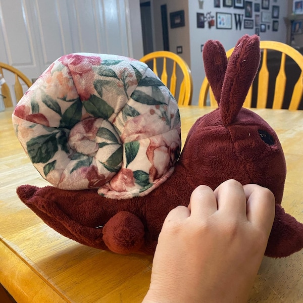 Snail Plush Animal Sewing Pattern .pdf Tutorial Kitty Puppy Shell ...