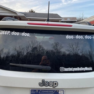 Off White Style Custom Text Vinyl Decal Window Personalized JDM ...