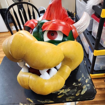 Bowser / Bowsette Shell Foam Template - Etsy