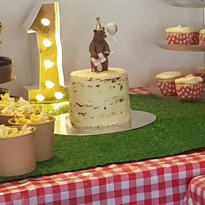 Koala Kangaroo Wombat Party Animal Cake Toppers With Pink - Etsy