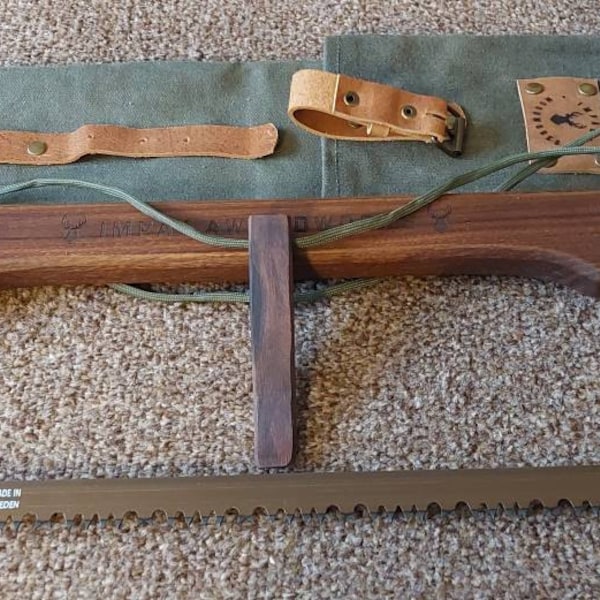 Bushcraft Auger, Scotch Eyed Auger Set With Canvas Carrying Case ...