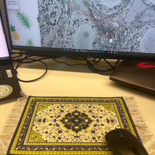 Mouse Pad, Beautiful Turkish Carpet Mousepad, Persian Rug Mouse Mat ...