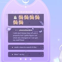 Night Flower Chat Widget Twitch Streamlabs | Streamelements - Etsy Canada