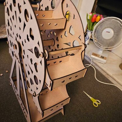 A532 CANDY SHOP DISPLAY Unit V5birthday Wedding Party Table Decor Donut ...