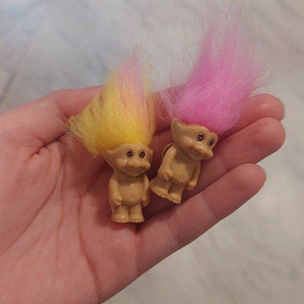 Mini Vintage Troll Magnet - Etsy