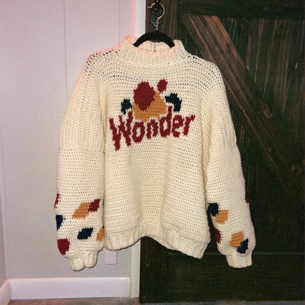 Crochet Pattern - Vintage Kitchen Sweaters, 10 in 1, Size Inclusive ...
