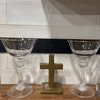 Standing Metal Cross, Minimalist Small Desk Cross, Cross on Stand ...