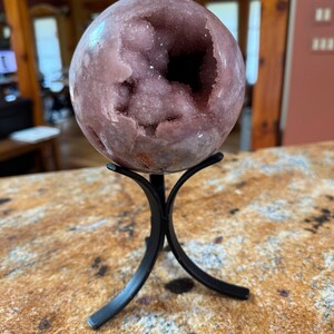 1.7LB AAA Deep Purple Uruguayan Amethyst Rosette Geode Amethyst Geode ...