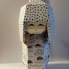 DIY Kokeshi Dollpapercraft Kokeshi Dollkokeshi Santa - Etsy