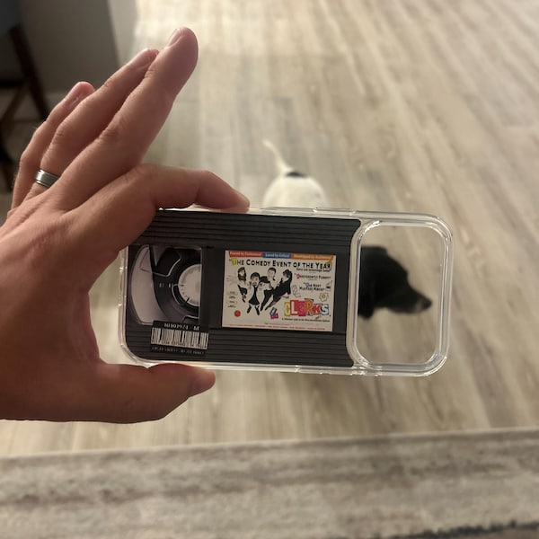 Custom Retro VHS Tape Magsafe Phone Case, 80s 90s Film Phone Case, VHS ...