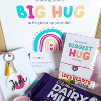 Personalised Hug in a Box | Birthday Gift | Cheer up | Get Well Soon ...