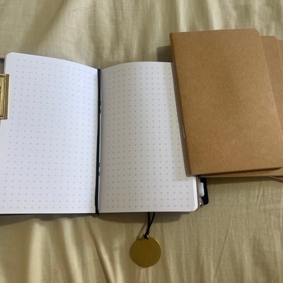 Traveler's Notebook Insertsset of 5 Kraft Paper Traveler's Notebook ...