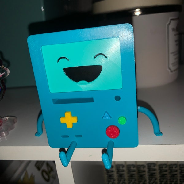 BMO Figure, Adventure Time Figurine, Cartoon Collectible, 3D Printed ...