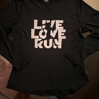 Live Love Run Svg, Motivational Running Svg, Motivational Svg, Girl ...