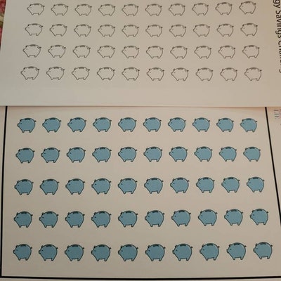 Jenplans Months of the Year // 36 Point Font // Fits .5 - Etsy