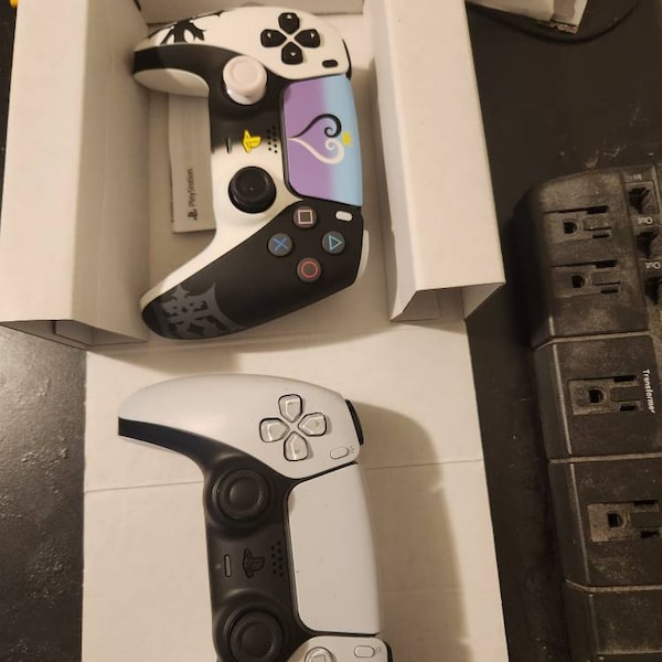 Custom Kingdom Hearts Sora Themed Playstation 5 PS5 Dualsense Wireless ...