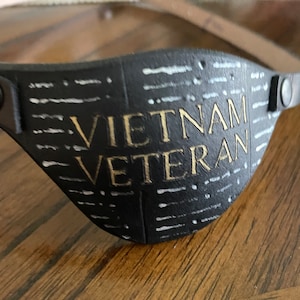 US Flag Distressed Leather Eye Patch With Adjustable Buckle for Unisex ...