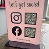 Mini QR Display Sign - Etsy
