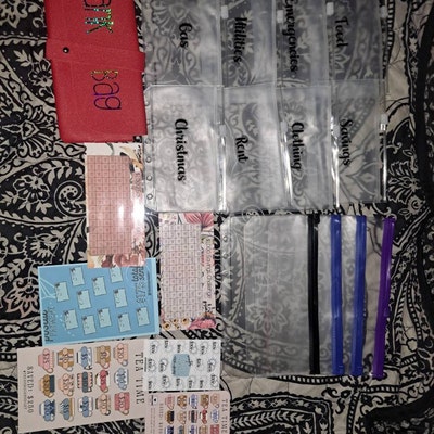 Cash Envelope System, Money Binder, Laminated Cash Envelopes, Dave ...