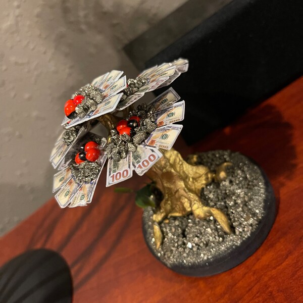 Money Tree, Coins Tree , Dollar Bills Tree / Fortune Tree - Etsy