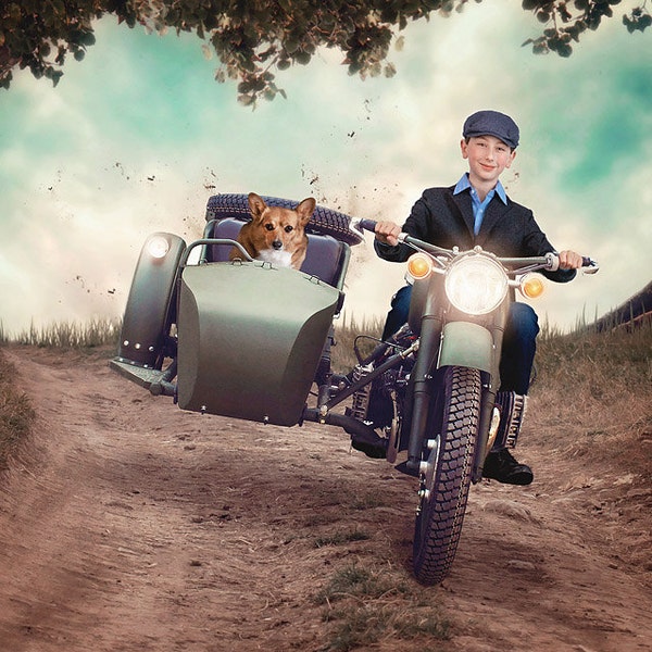 Runaway Sidecar Digital Background / Valentines Backgrounds & Overlays ...